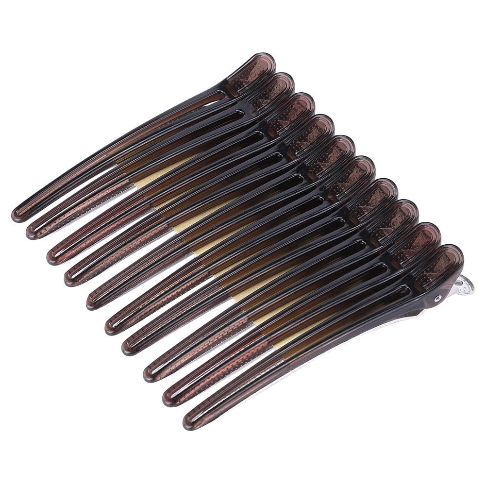 Yucurem 50pcs Hair Care Clips Stainless Steel Hairdressing Sectioning ...