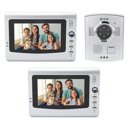 Video Door Phone Kit, Wired Night Vision Video System For Home For ...