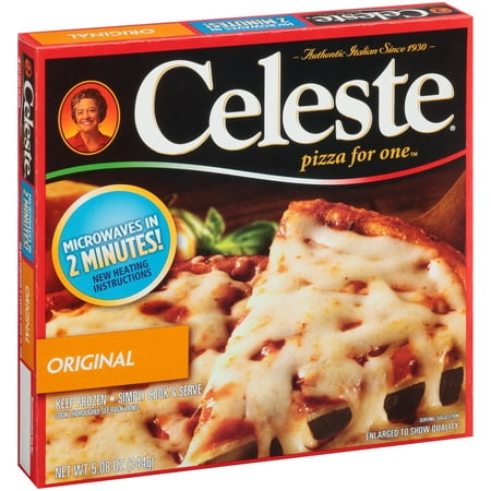 Celeste® Pizza for One™ Original Frozen Pizza 5.08 oz. Box - Walmart.com