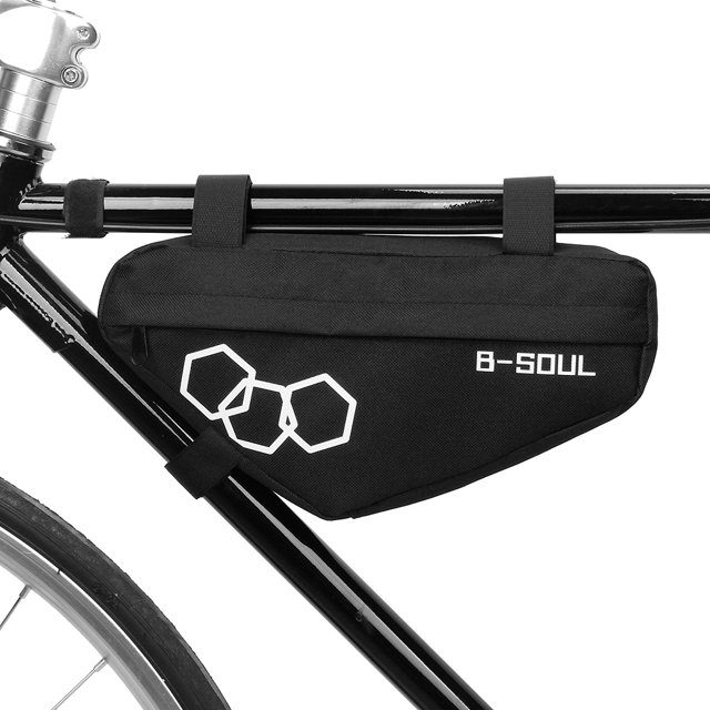 Bike Triangle Bag Bicycle Front Frame Tube Bag Frame Bag MTB Cycling ...