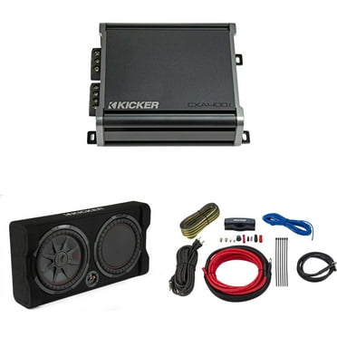 "Kicker Comp C12 Car Audio Triple 12"" Subwoofer Powered 1800 Watt Sub ...