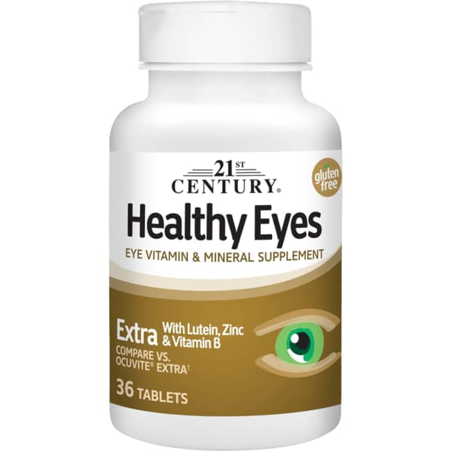 21st Century Healthy Eyes, Extra, 36 Tablets - Walmart.com
