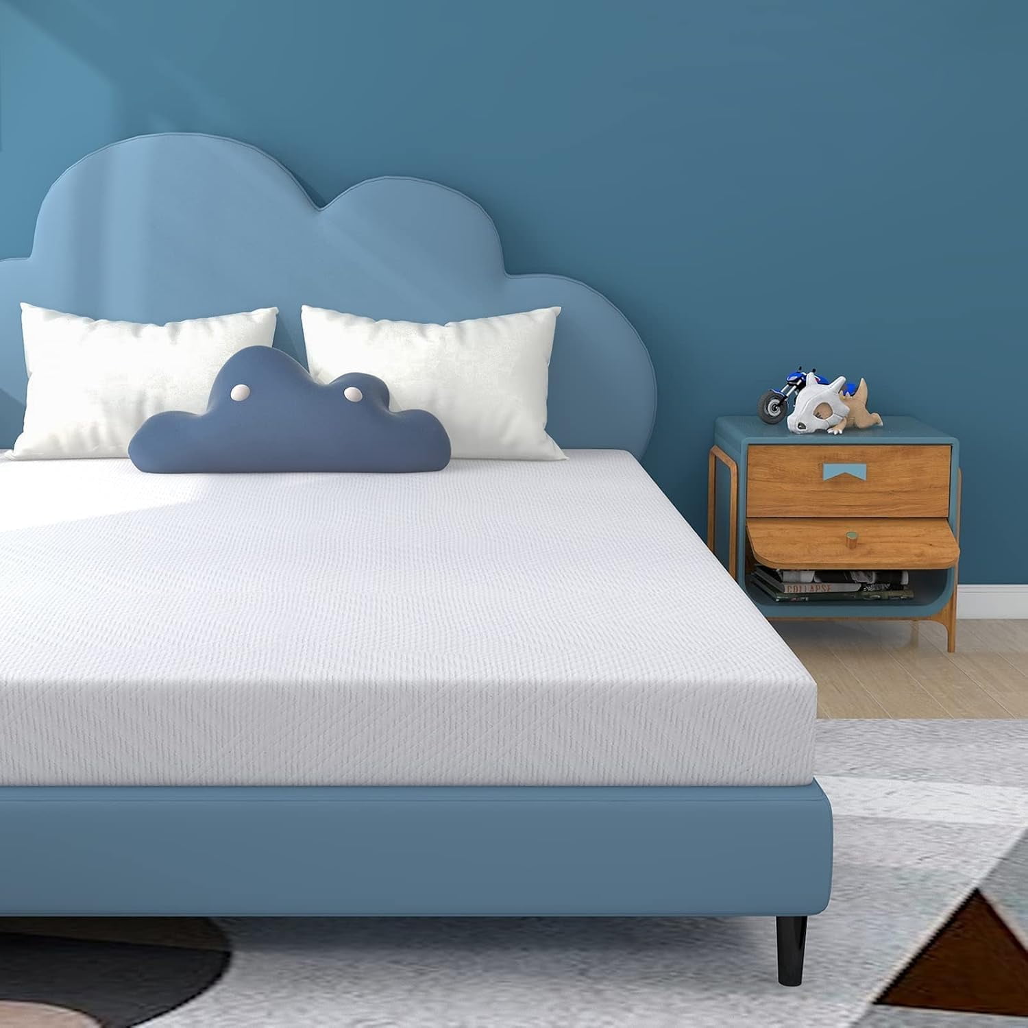 6 Inch Full Gel Memory Foam Mattress, Medium Firm Cool Sleep, Bed-in-a ...