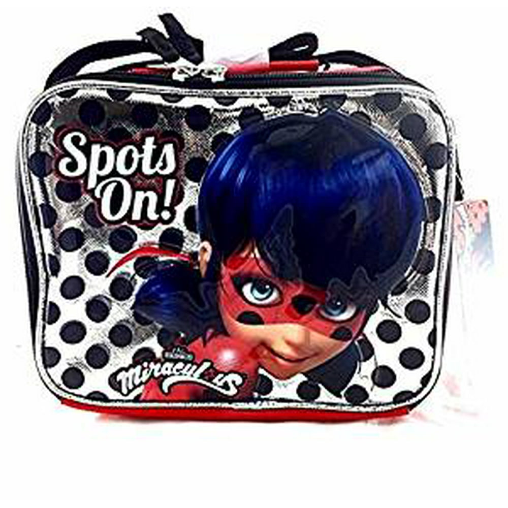 Lunch Bag - Miraculous Ladybug - Sliver Spots On! Kit Case New 148236 ...