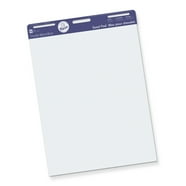 Universal Self-Stick Easel Pad, Unruled, 25 x 30, Sticky Flip Chart Paper, Large, White, 30 ...