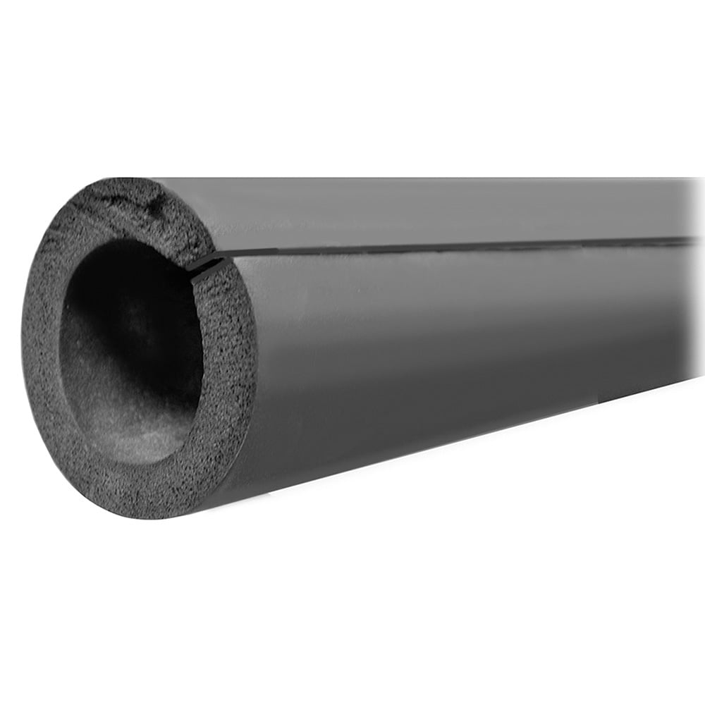 3-5/8" OD/IPS Double Stick Rubber Pipe Insulation, 1/2" Wall Thickness ...