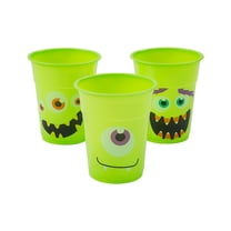 Fun Express 4" 10 oz. Bulk 50 Count Halloween Monster Disposable BPA ...