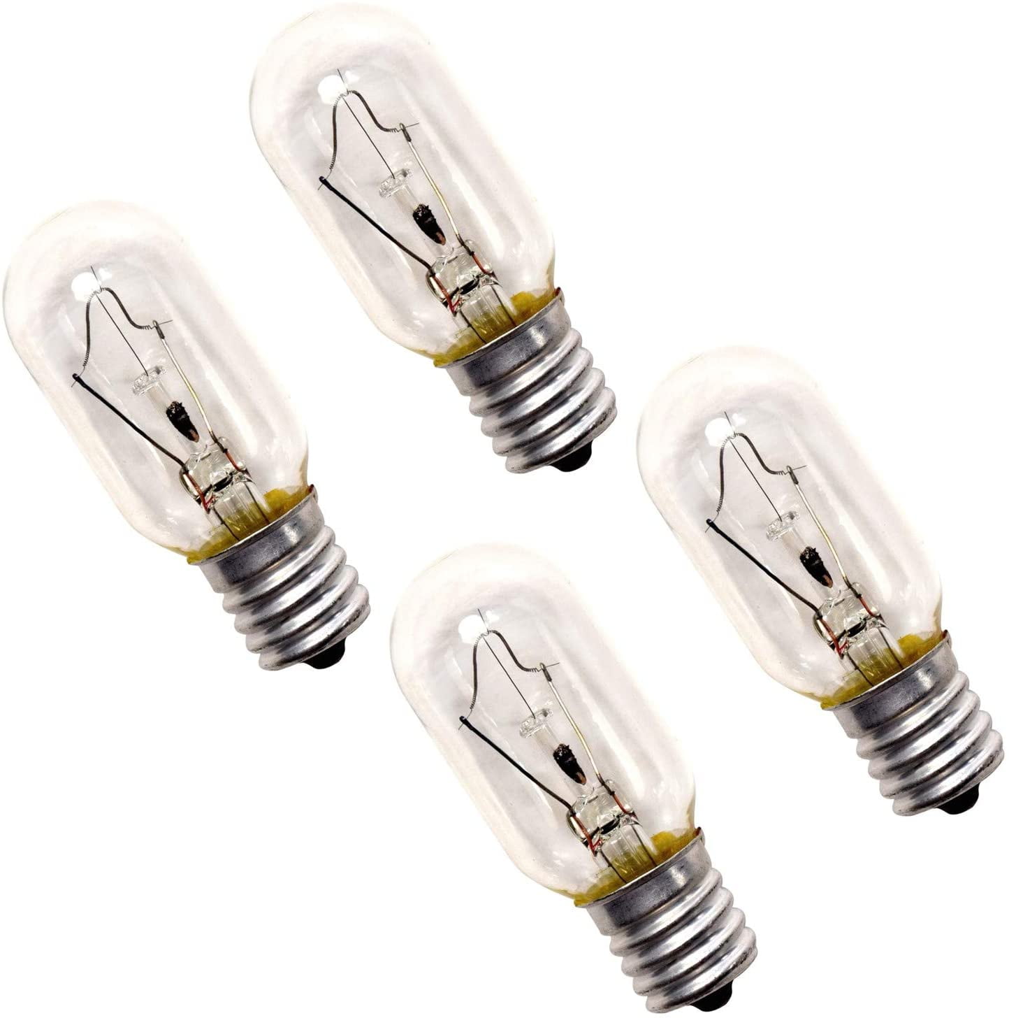 HQRP 4-Pack 40-Watt T8 Intermediate (E17) Base Incandescent Light Bulbs ... HQRP 4-Pack 40-Watt T8 Intermediate (E17) Base Incandescent Light Bulbs ...