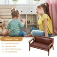 Miniature Chair Ornament Furniture Wooden Benches Outdoor Mini Bench ...