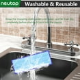 Neutop Washable Reusable Wet Mopping Pads, Microfiber, Braava Jet 240 ...