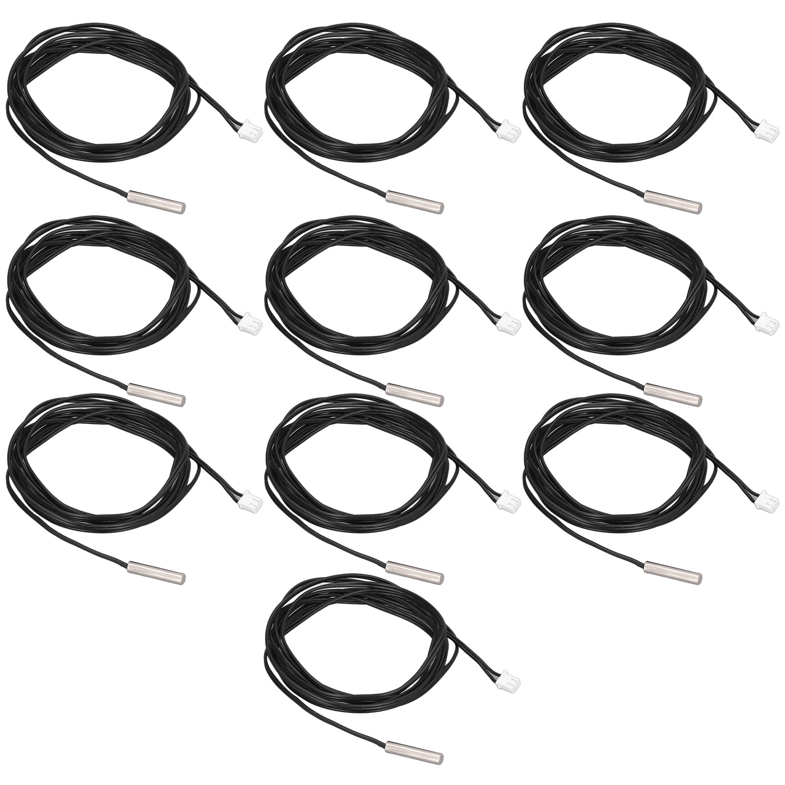 Sonda de sensor de temperatura, 10 piezas Sensor de termistor NTC ... Sonda de sensor de temperatura, 10 piezas Sensor de termistor NTC ...
