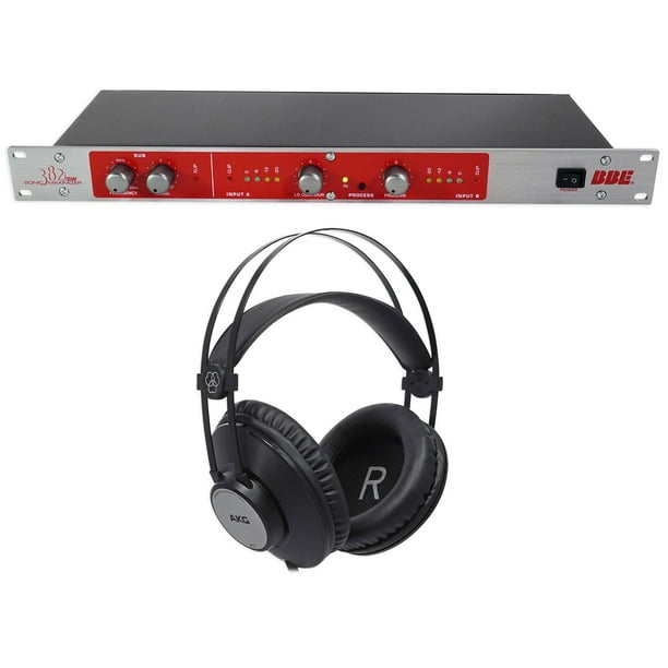 BBE 382ISW Sonic Maximizer Signal Processor Sub Control+Crossover+AKG ...