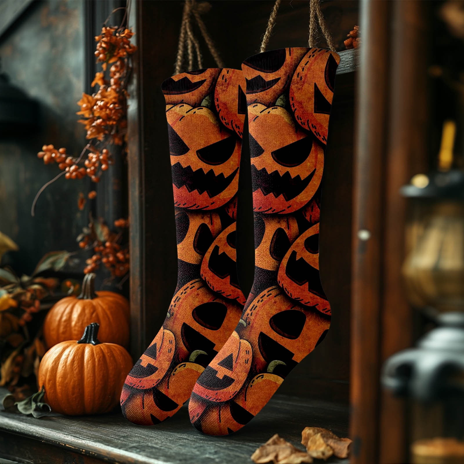 Click here for Hhspeishii Mens Halloween Novelty Print Stockings... prices