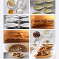 10PCS Aluminum Boat Tart Pan, Fluted Oval Tart Mold, Small Boat Shape ...