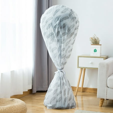 Electric Fan Cover Full Coverage Dust Covers Zip Up Peva Waterproof ...