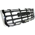 Grille Assembly Compatible With 2007-2013 GMC Sierra 1500 Chrome Shell ...