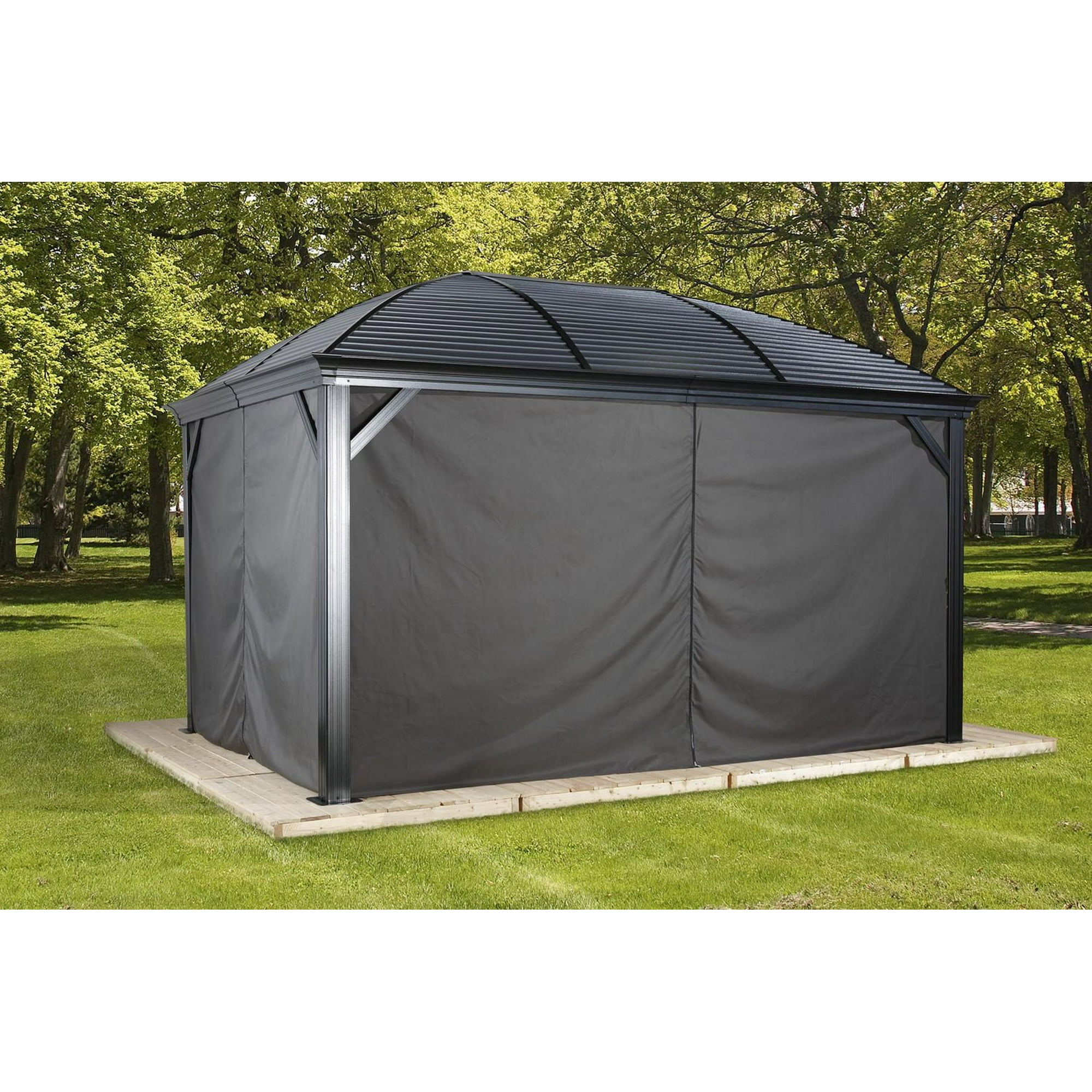 Click here for Sojag Grey Moreno Curtains  10 X 16 Ft.  Outdoor S... prices