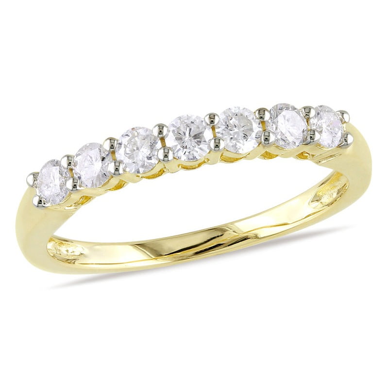 Click here for Gem And Harmony 1/2 Carat (Ctw) Diamond Wedding Ba... prices