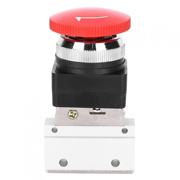 Air Mechanical Valve,2 Position 3 Way Pneumatic Mechanical Valve ...