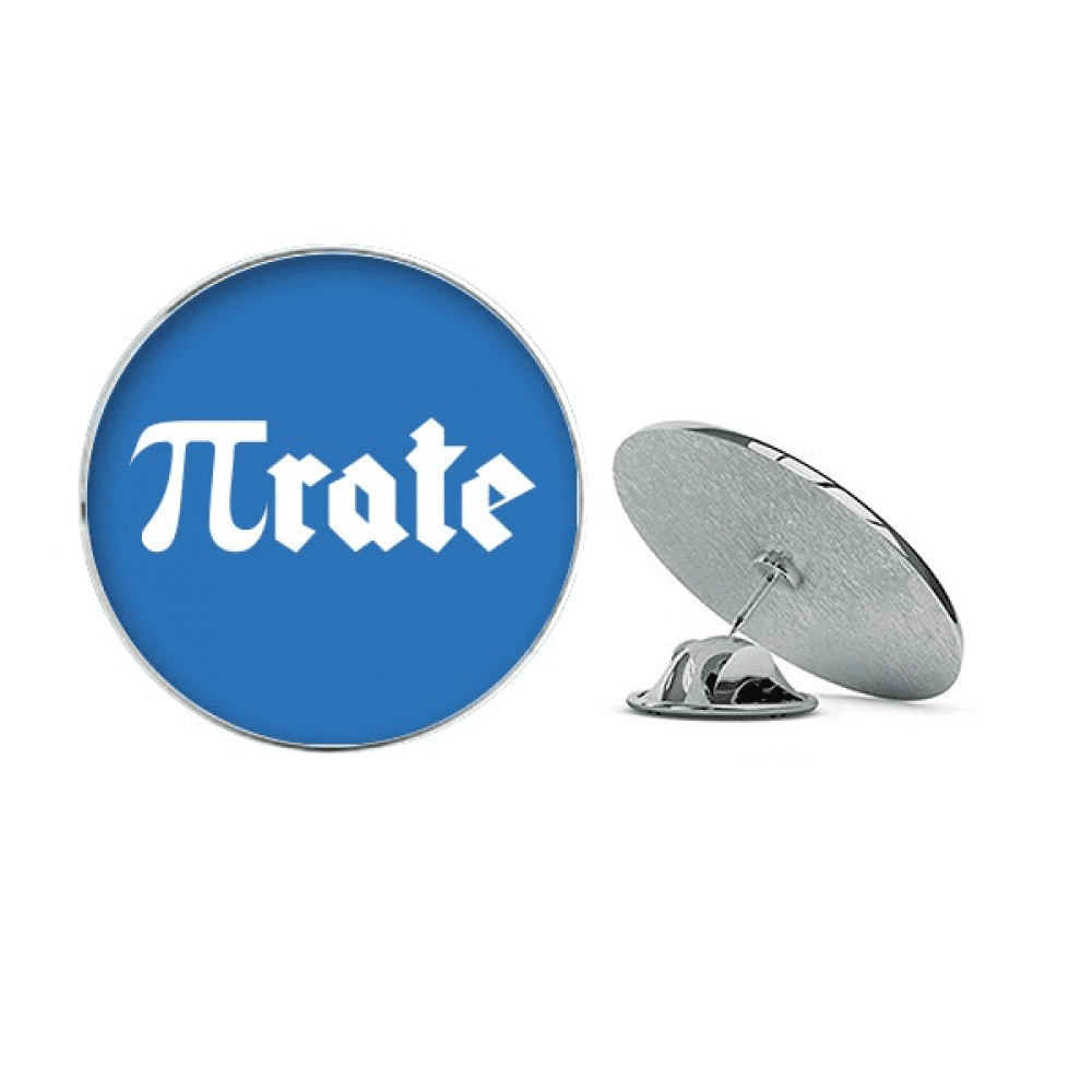 Pirate Word English Calculation Round Metal Tack Hat Pin Brooch pirate-word-english-calculation-round-metal-tack-hat-pin-brooch