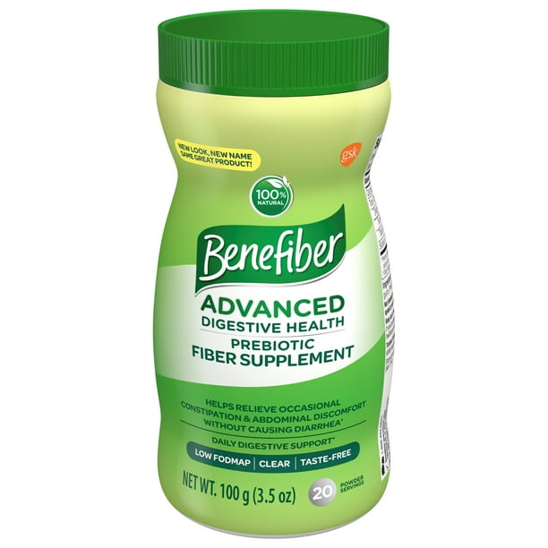 Benefiber Advanced Prebiotic Fiber Supplement Powder for Digestive ...