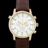 Tommy Hilfiger Men's 1790874 Gold-Tone Watch with Brown Leather Band ...