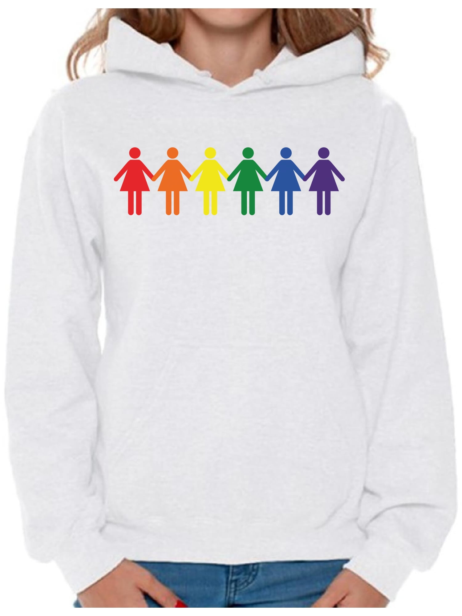 Awkward Styles Lesbian Hooded Sweatshirt Love Hoodies for Women LGBTQ ...