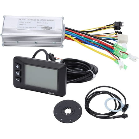 Motor Brushless Controller LCD Display Kit, 36V 48V Brushless Motor ...