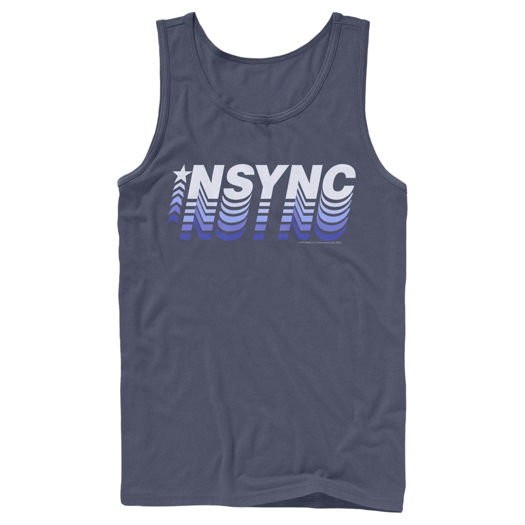 Nsync Mens Nsync Retro Fade Tank Top
