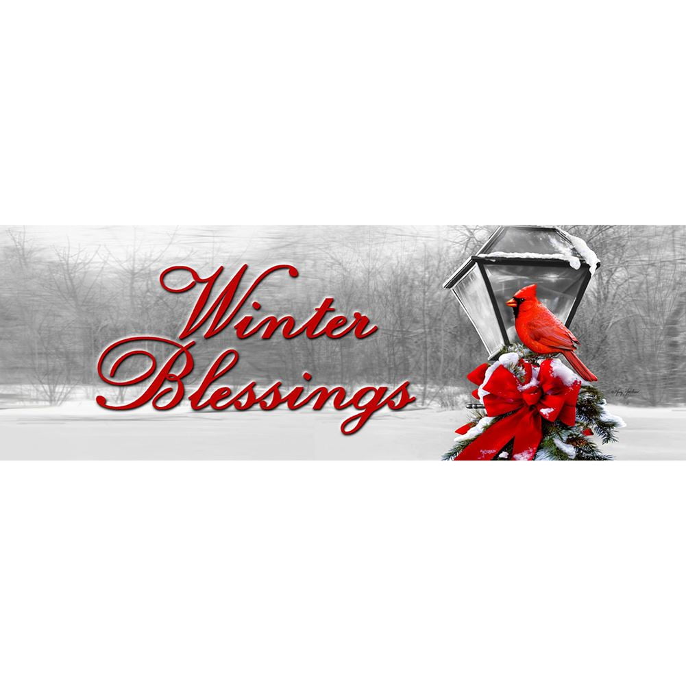 Custom Decor Signature Sign - Cardinal Lamp Post - Walmart.com