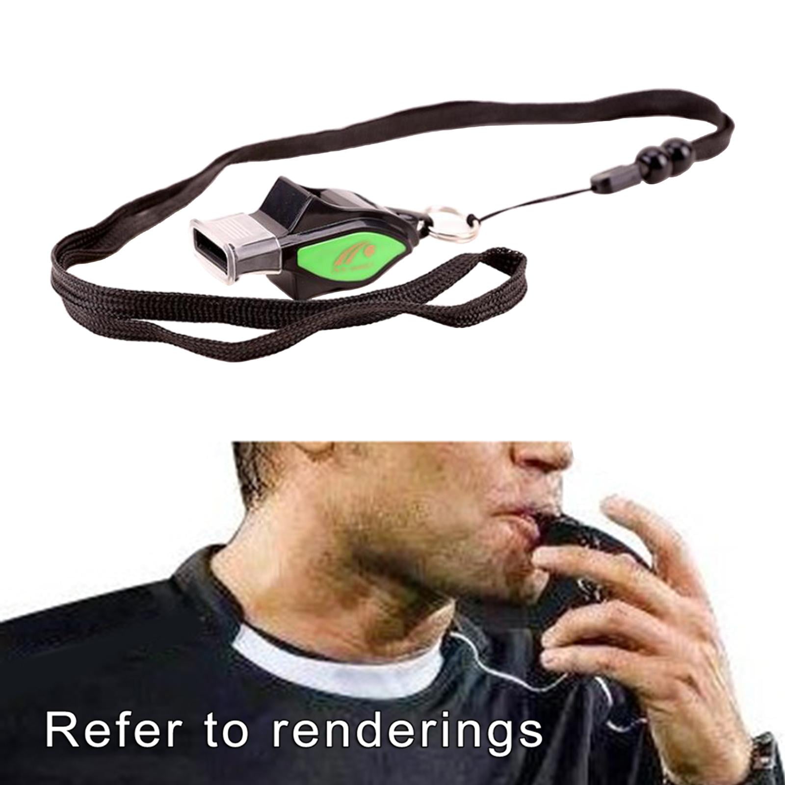 Sports Whistles with Lanyard Loud Crisp Sound Whistle for Referees ...