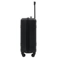 Travelers Club 20" Skyline rolling hard case carry-on luggage - Black ...