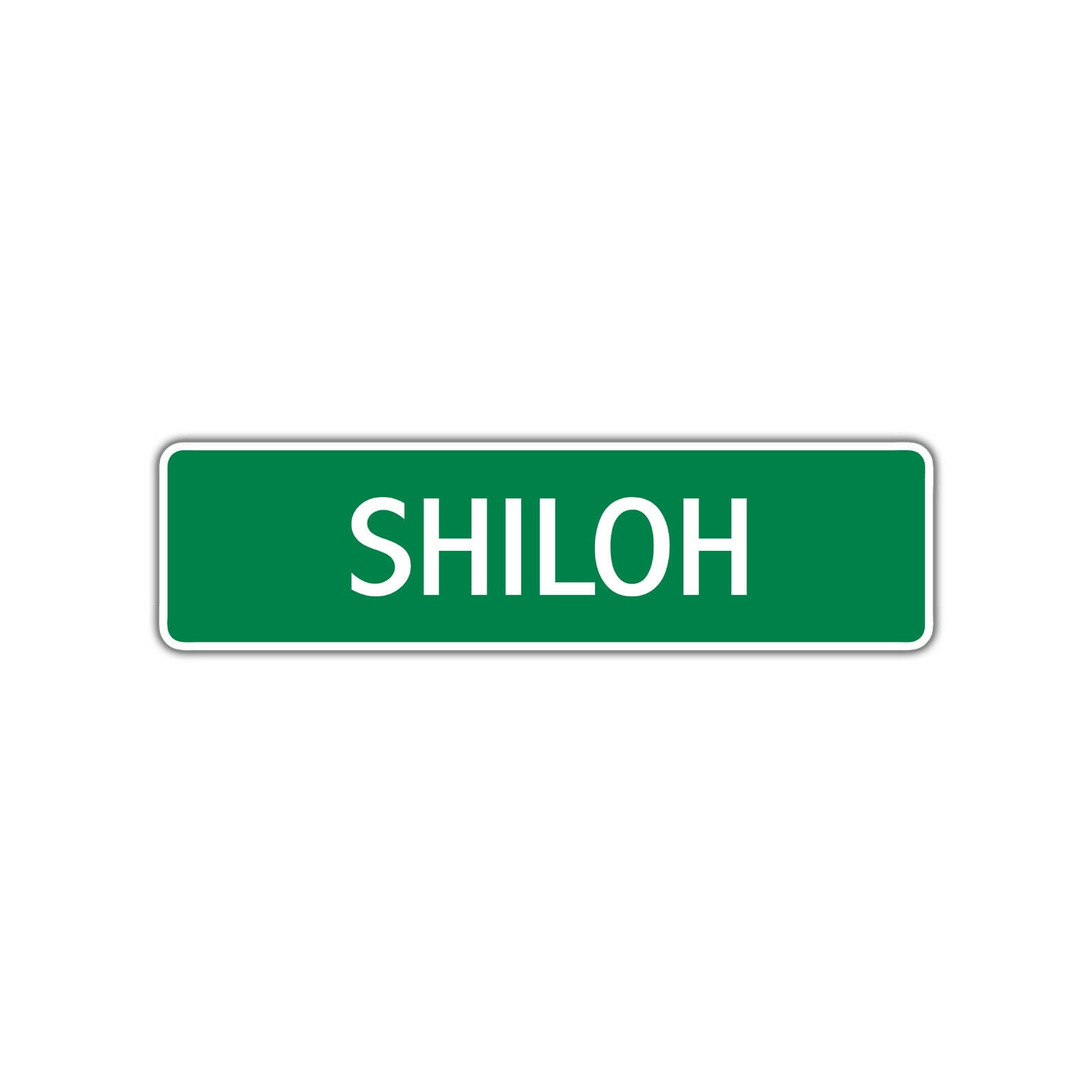 Shiloh Girls Children Name Letter Printed Plaque Decoration Indoor ...