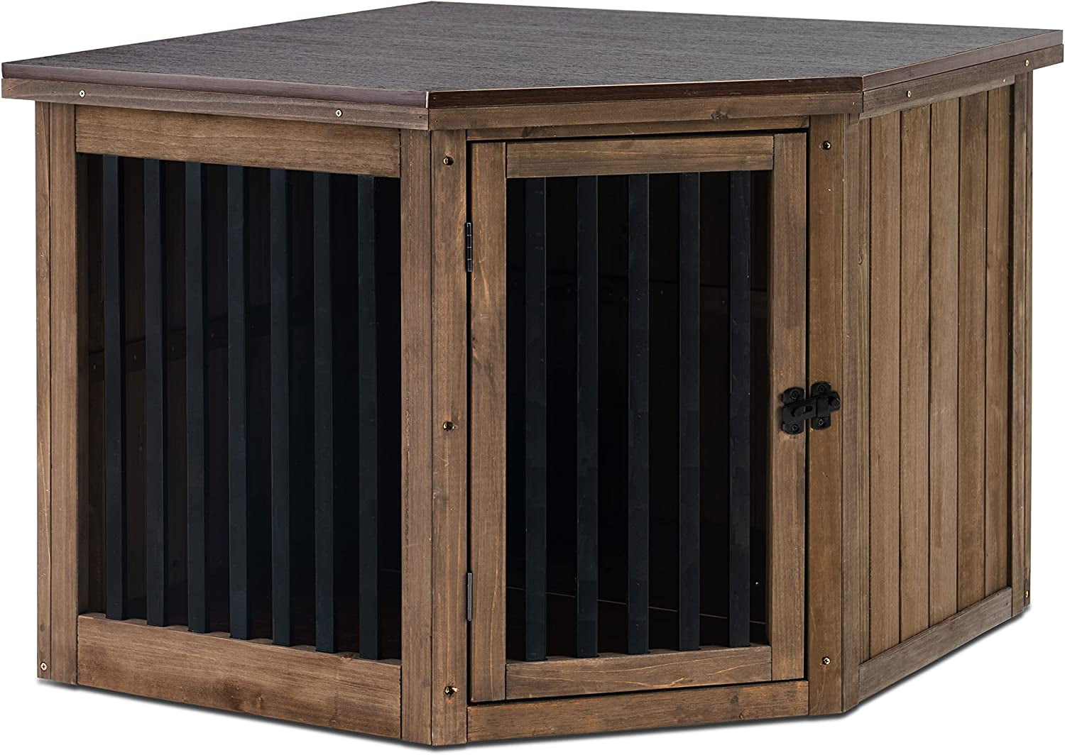 Free Shipping! MCombo Furniture Corner Wood Dog Crate End Table (Medium ...