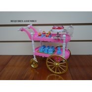 Kitchen Connection Tea Time Trolley Cart Pretend Play Set - Walmart.com