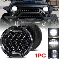 DOT 7" Inch Round LED Headlight Halo Lamp For Jeep Wrangler JK JKU TJ ...