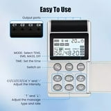 48 Modes Tens Units for Pain Management,40 Intensities Rechargeable EMS ...