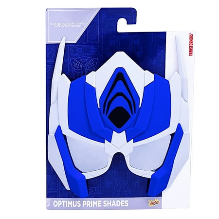 Sun-Staches Costume Sunglasses Transformers Optimus Prime Tall Party ...
