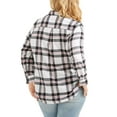 Women's Plus Button Front Shirt - Walmart.com