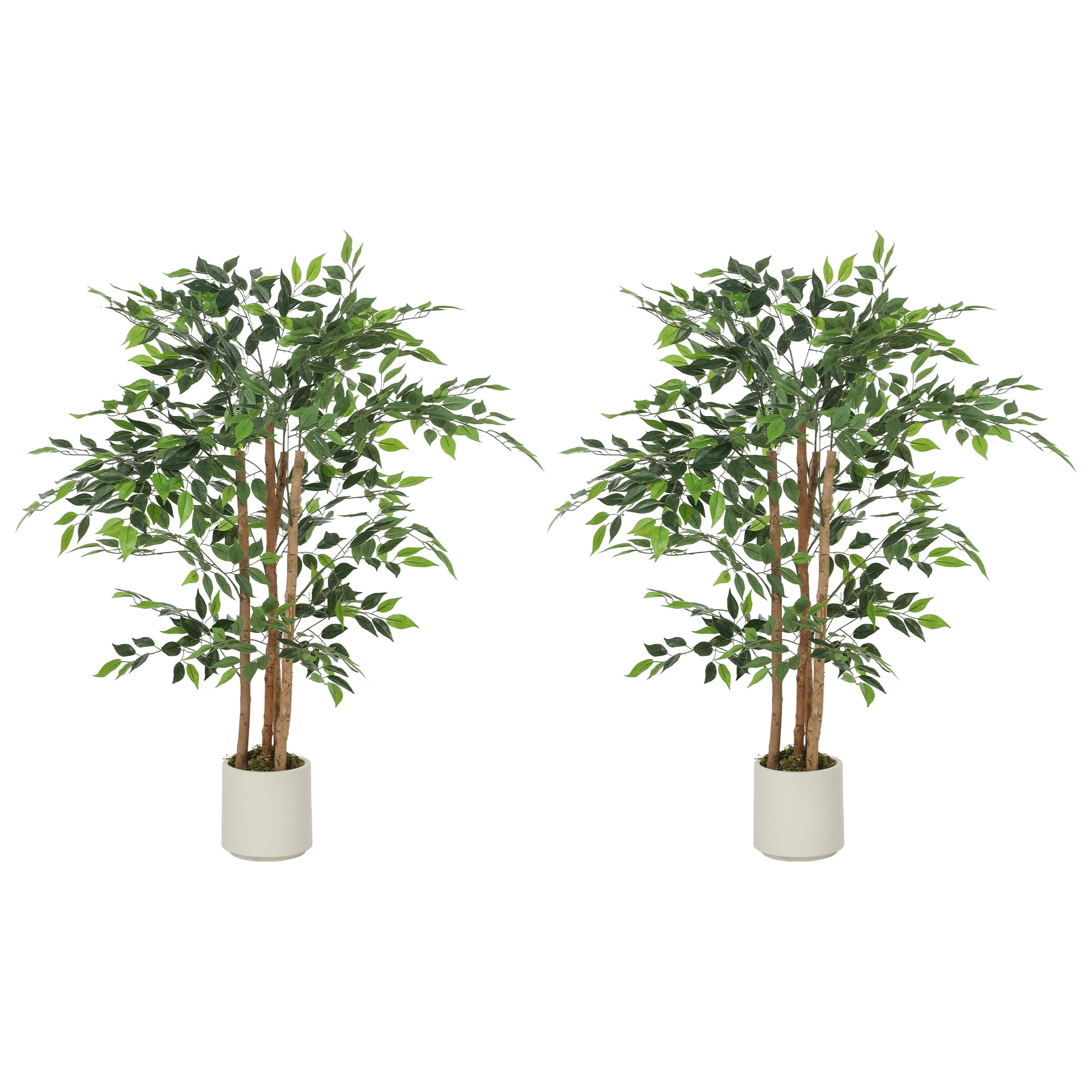 Click here for Homcom 4ft Artificial Banyan Tree  Set Of 2 Artifi... prices