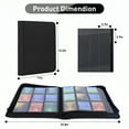 Premium 9 Pocket Trading Card Binder,720 Cards Zip Card Storage Binder ...
