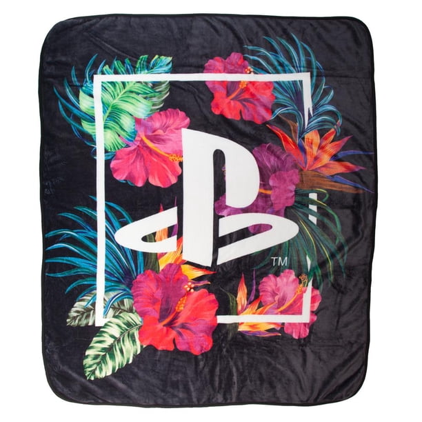 Playstation Logo Digital Print Throw Blanket - Walmart.com