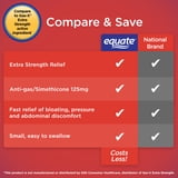 Equate Extra Strength Gas Relief Simethicone 125 mg Softgels, 20 Count ...