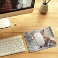 8x10 in Mouse Pad - Adorable Fox Design, Washable and Non-Slip, Great ...
