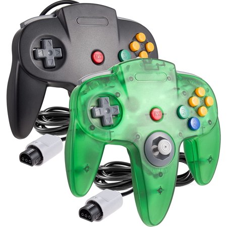 [New Joystick] 2 Pack Classic 64 Controller, ATTOE ame pad Joystick for ...