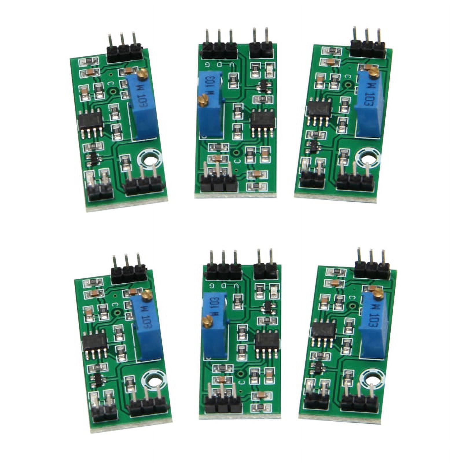 Módulo Comparador de Voltaje LM393 3,5-24 V de 6 Piezas con Indicador ...