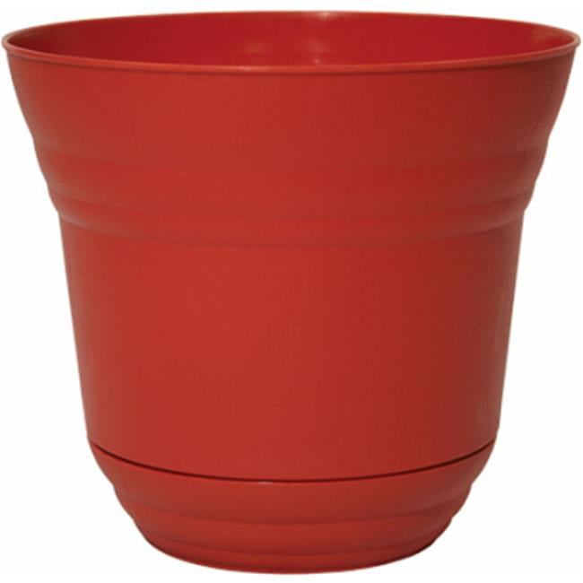 PIM01214 Traverse 12 in. Brick Red Planter - Walmart.com - Walmart.com