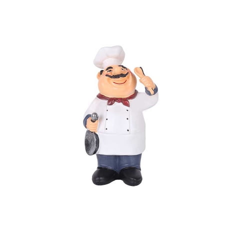 Goriertaly Vintage Chef Figures Desktop Ornament Display Statue Model ...