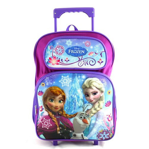 Large Rolling Backpack - Disney - Frozen Elsa Girls Bag New 664671 ...