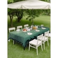60x120 Inch Outdoor Tablecloth with Umbrella Hole Zipper Rectangle ...